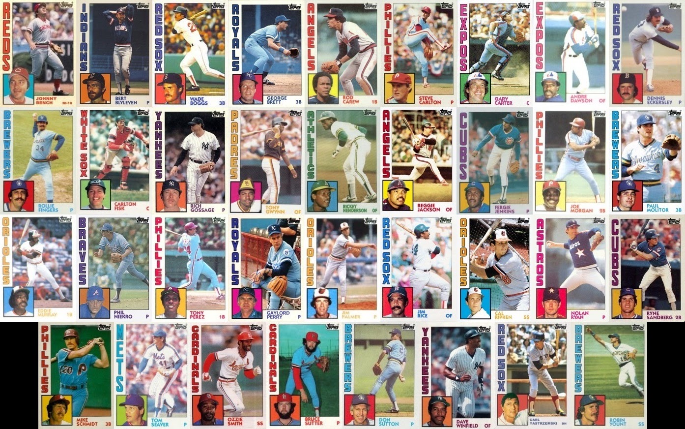 Four Friend's All-Time, All-Star Teams: Topps Hall of Fame Wallpapers