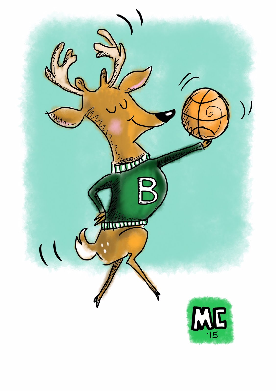 Matthew Sketches Stuff: Milwaukee Bucks.