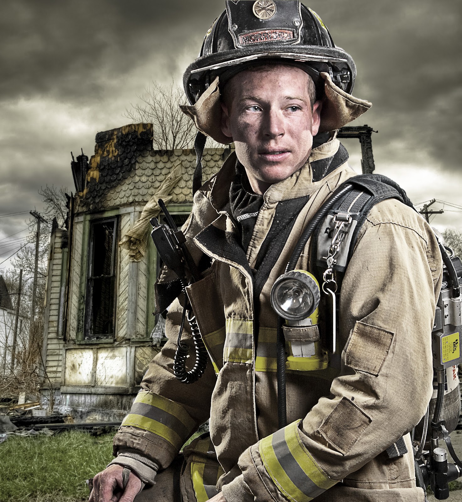 Shutter Speed: Firefighter Portraits