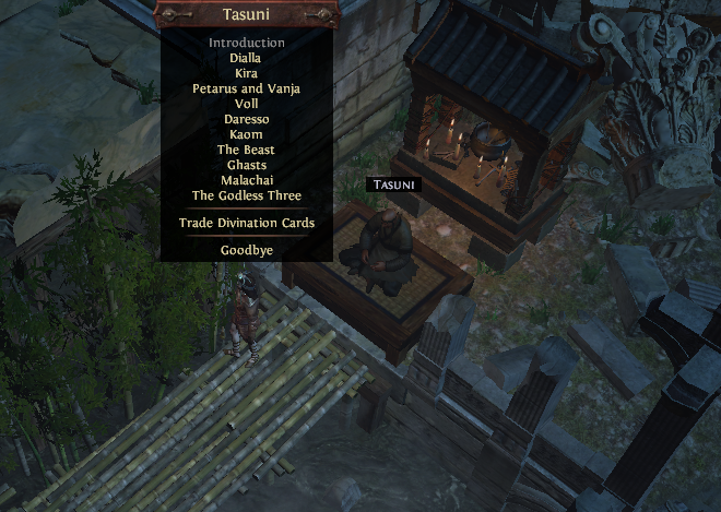 PoEの話: Divination card