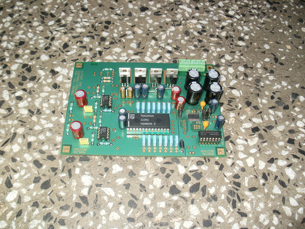 DIR9001+TDA1541A Classic NOS DAC - AUDIO WORKSHOP