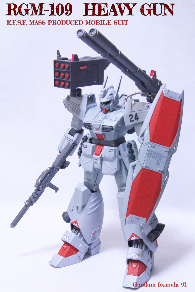 大光明株式會社: xYOUx's 1/100 RGM-109 HEAVY GUN