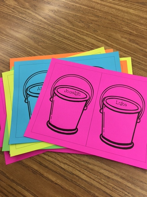 An Apple For The Teacher: Help Your Students to Be Bucket Fillers - FREEBIE