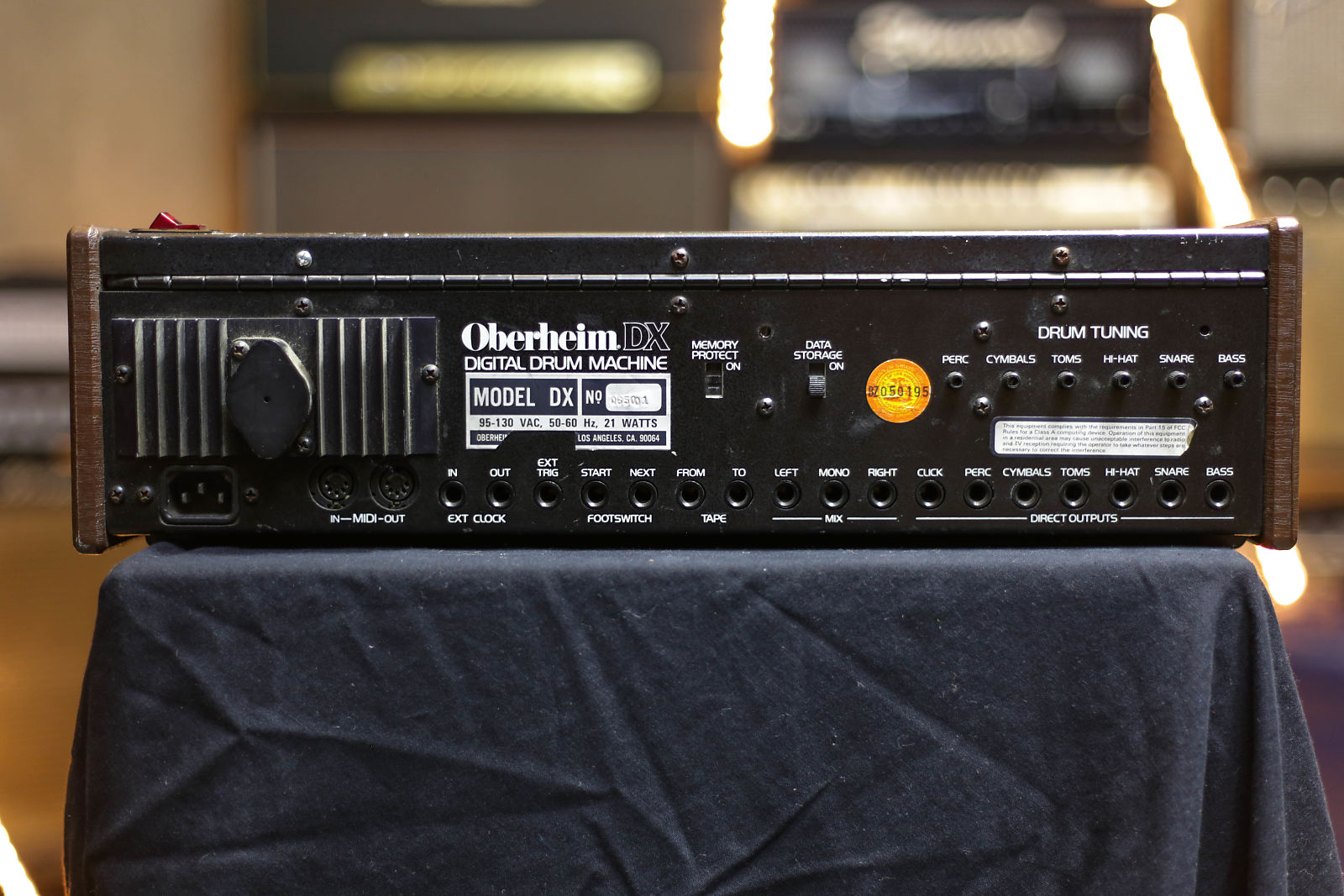 MATRIXSYNTH: 1980'S OBERHEIM DX DRUM MACHINE