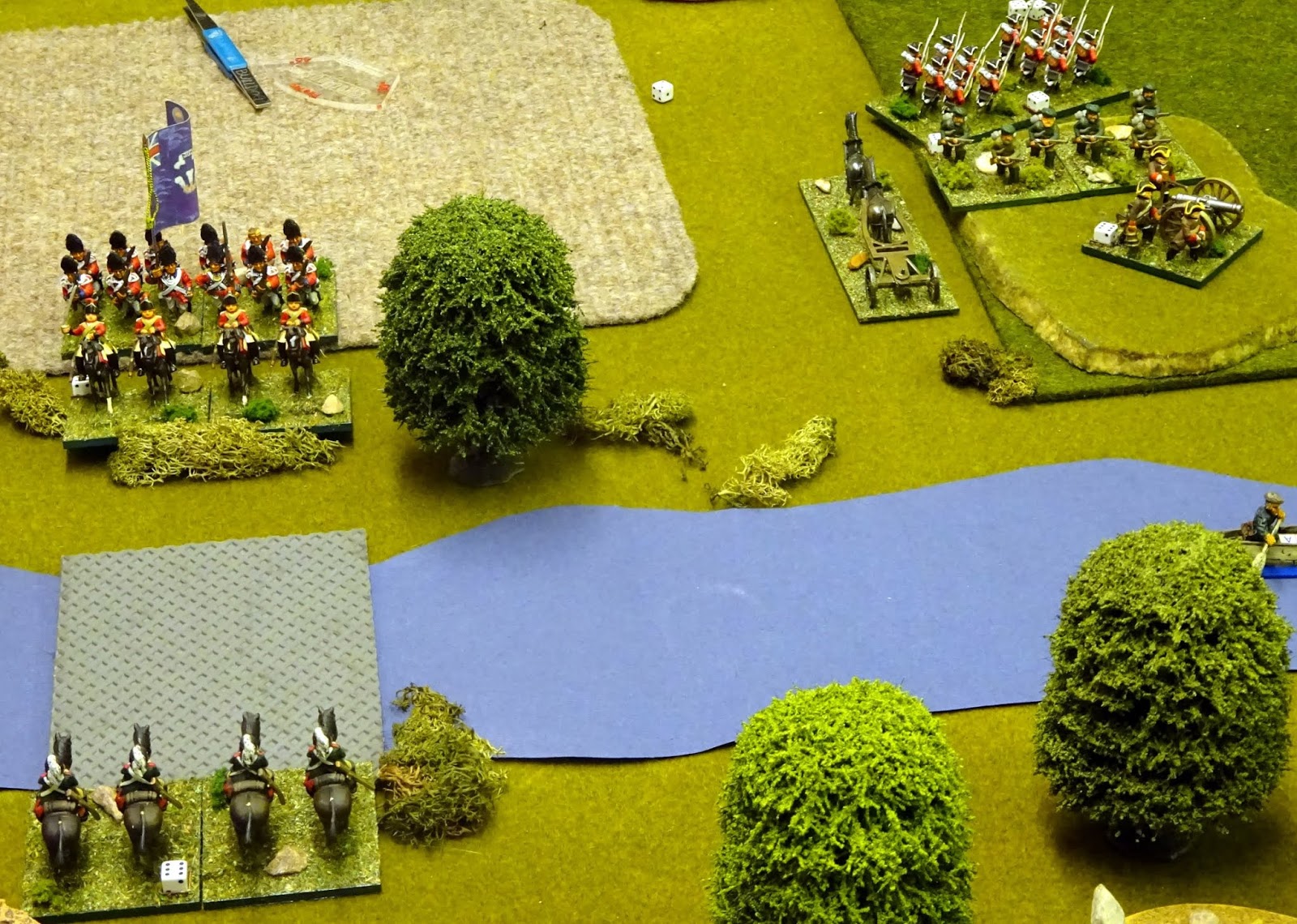 "One Hour Wargames" - Scenario 18 - "Counter Attack" - Game