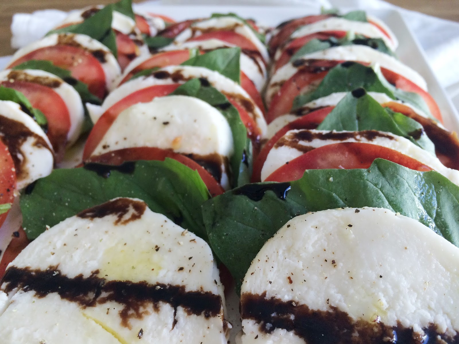Just A Darling Life: Caprese Salad with Balsamic Glaze
