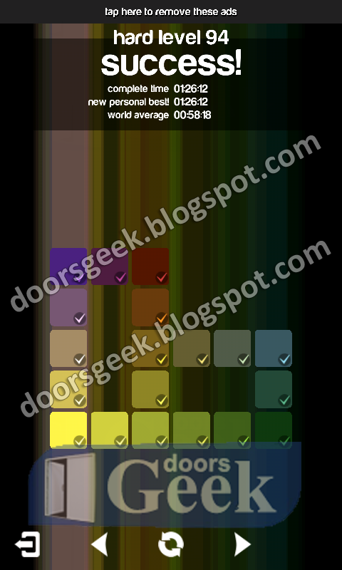 Blendoku [Hard] Level 94 ~ Doors Geek