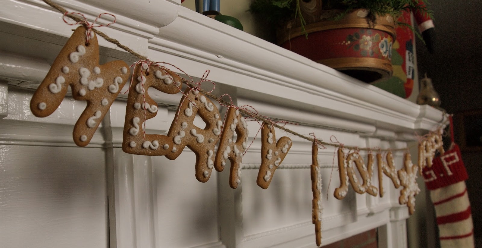 Merry. Jolly. Happy. Gingerbread.