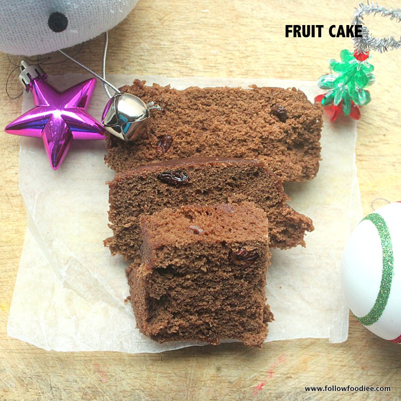 Follow foodie: MICROWAVE FRUIT CAKE | INDIAN PLUM CAKE IN MICROWAVE