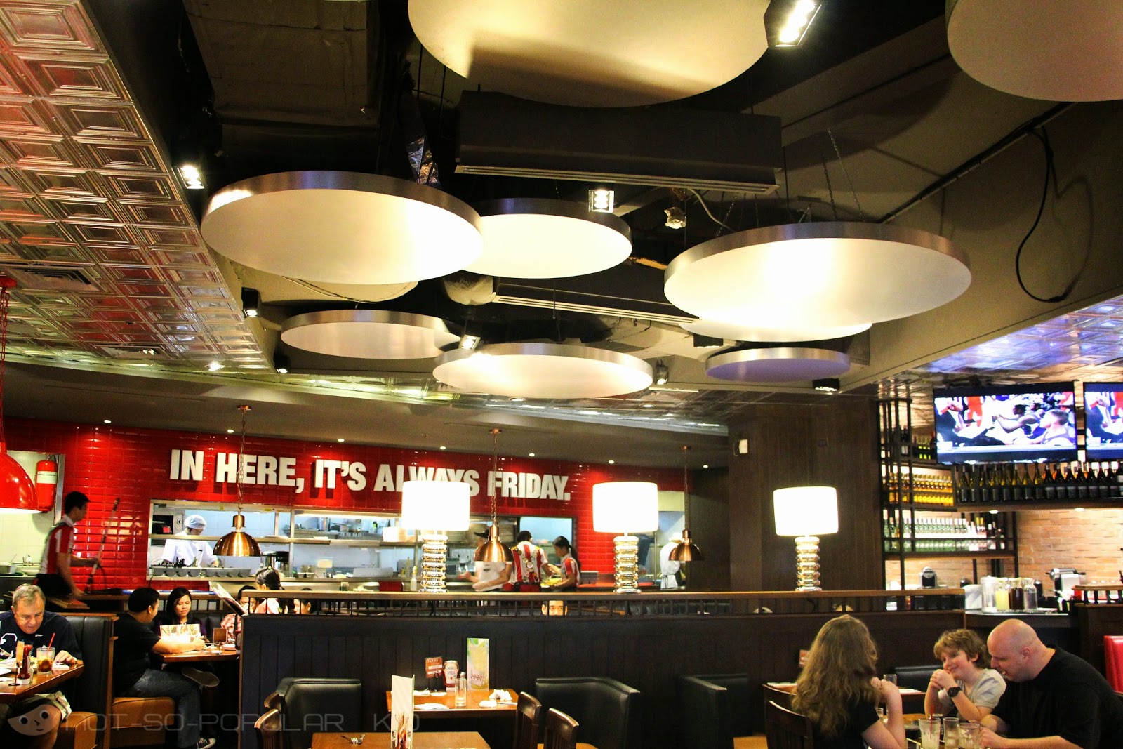 TGI Friday's New Branch in Greenbelt 3, Makati - A Not-So-Popular Kid ...