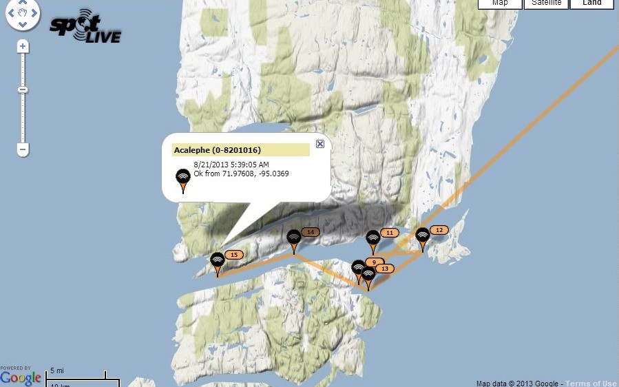 Northwest Passage 2013: S/V ACALEPHE transits west through Bellot ...