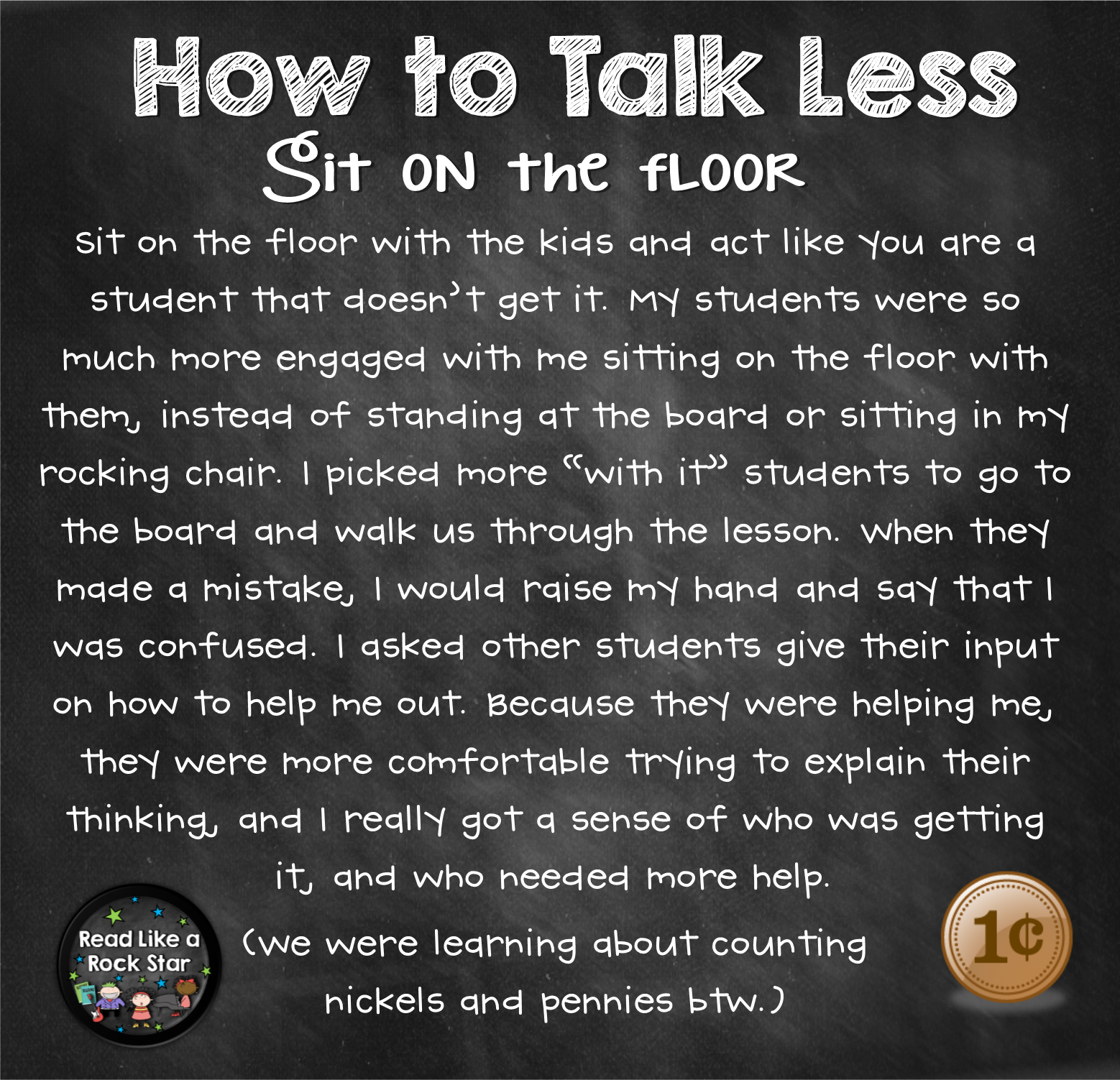 How to Talk LESS as a Teacher! - Naomi O'Brien - Read Like a Rockstar