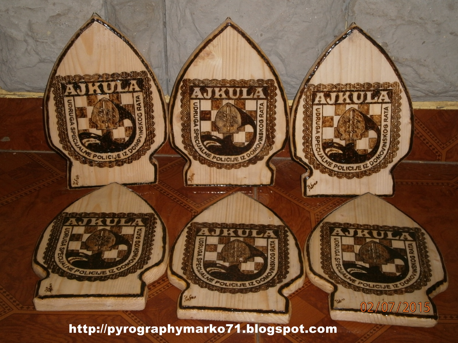 Pyrographymarko: USPDR AJKULE