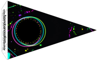 Neon Party: Free Party Printables. | Oh My Quinceaneras!