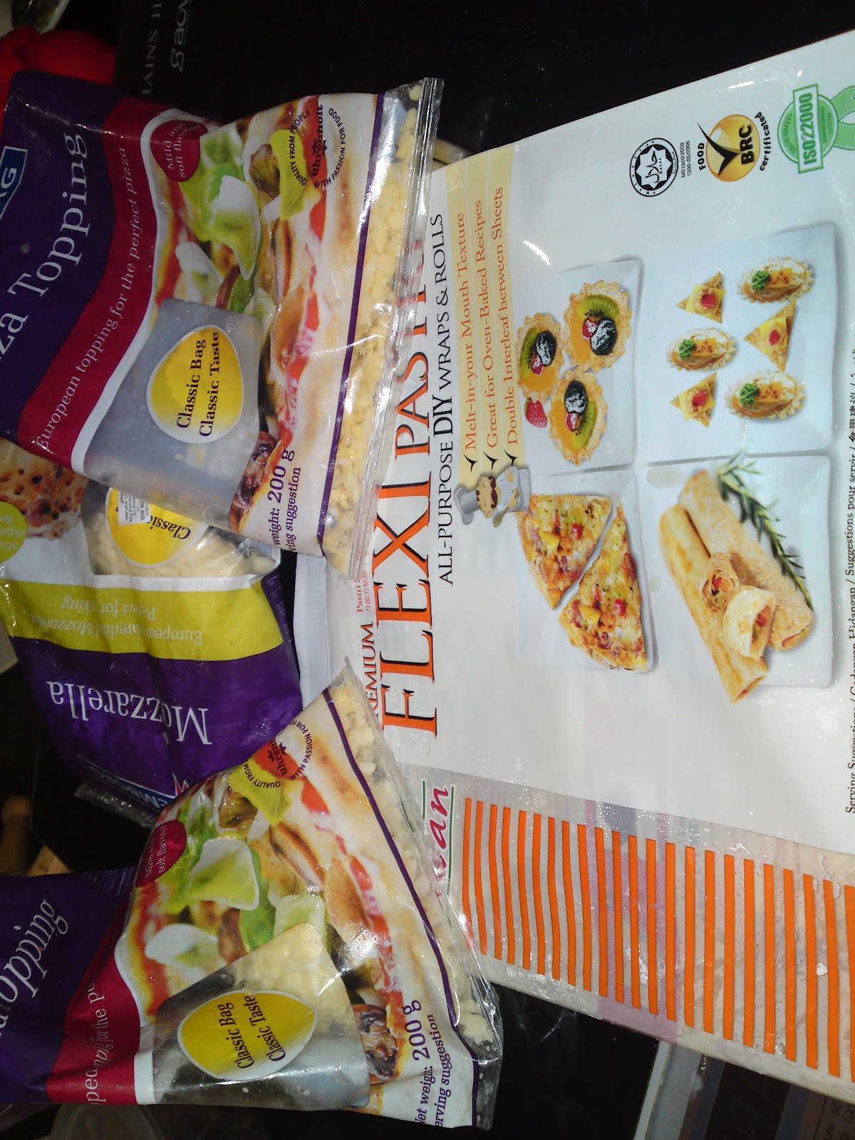 resipi cikgusejarah: Resipi Pizza Guna Felix Pastry jenama Kawan