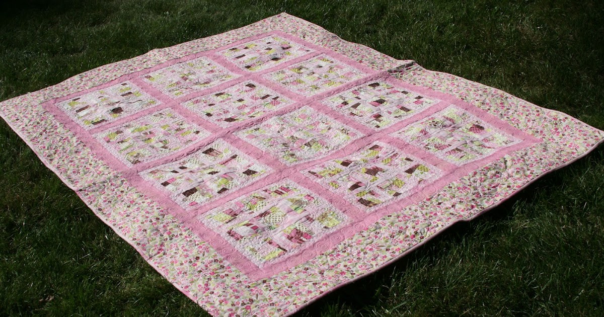 A Quilting Jewel: Tutorial - Charmingly Crazy Nine Patch Quilt