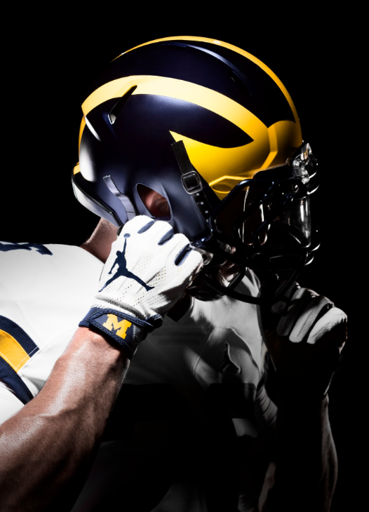 Michigan's Jumpman Football Uniforms | Maize and Blue Nation: Michigan ...