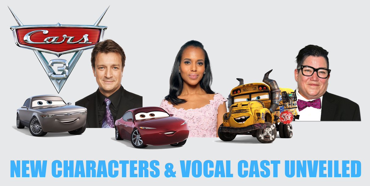 It All Started With a Mouse: 3 New "Cars 3" Characters Announced; ABC ...