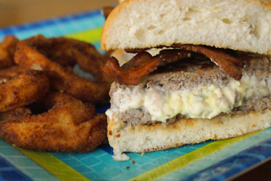 Jalapeño Cream Cheese Burgers | The Two Bite Club