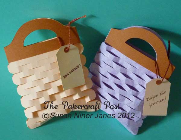 The Papercraft Post: Paper String Bags