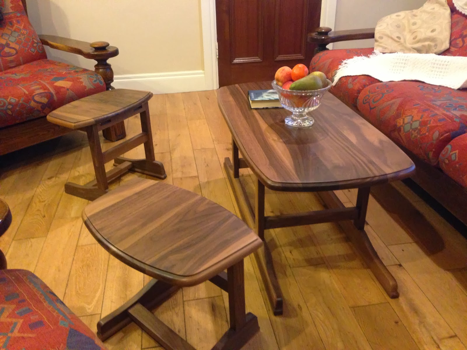 Avoca Furniture Design: Walnut Coffee Table (3-in-1)