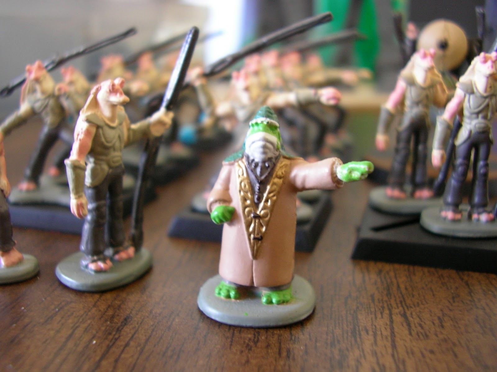 A Fist Full of Plastic: Star Wars Figures: Gungans and Ewoks