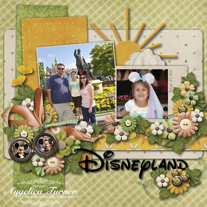 Bellisima Vida: Dineyland Digital Layout