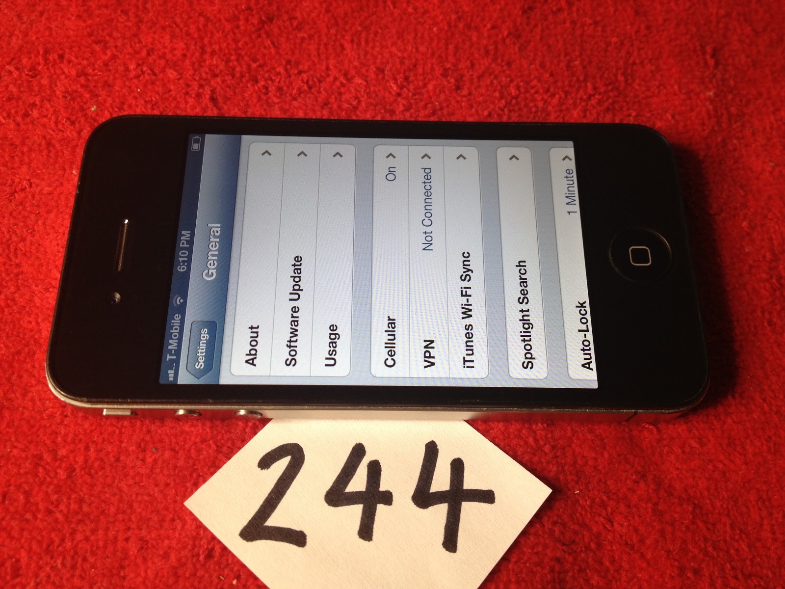 A Shoulder To Lean On: iPhone 4 16GB Black Factory Unlocked IMEI ...