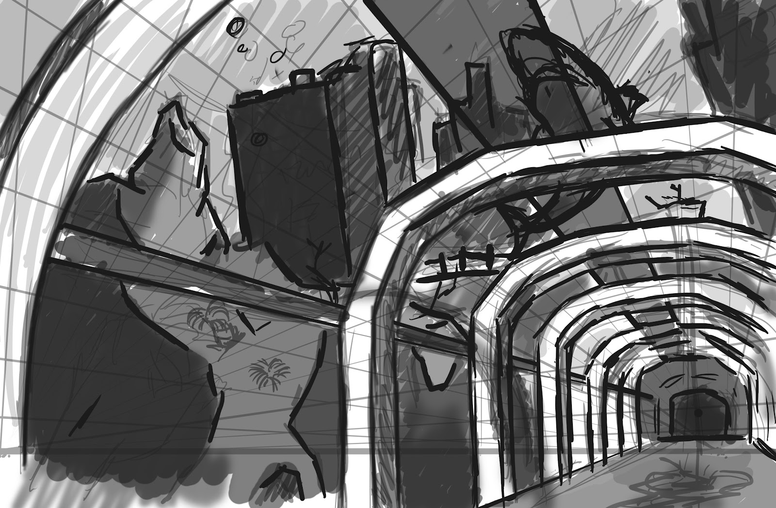 Intro to Perspective for Games: Dylan Pock-Perspective Scene