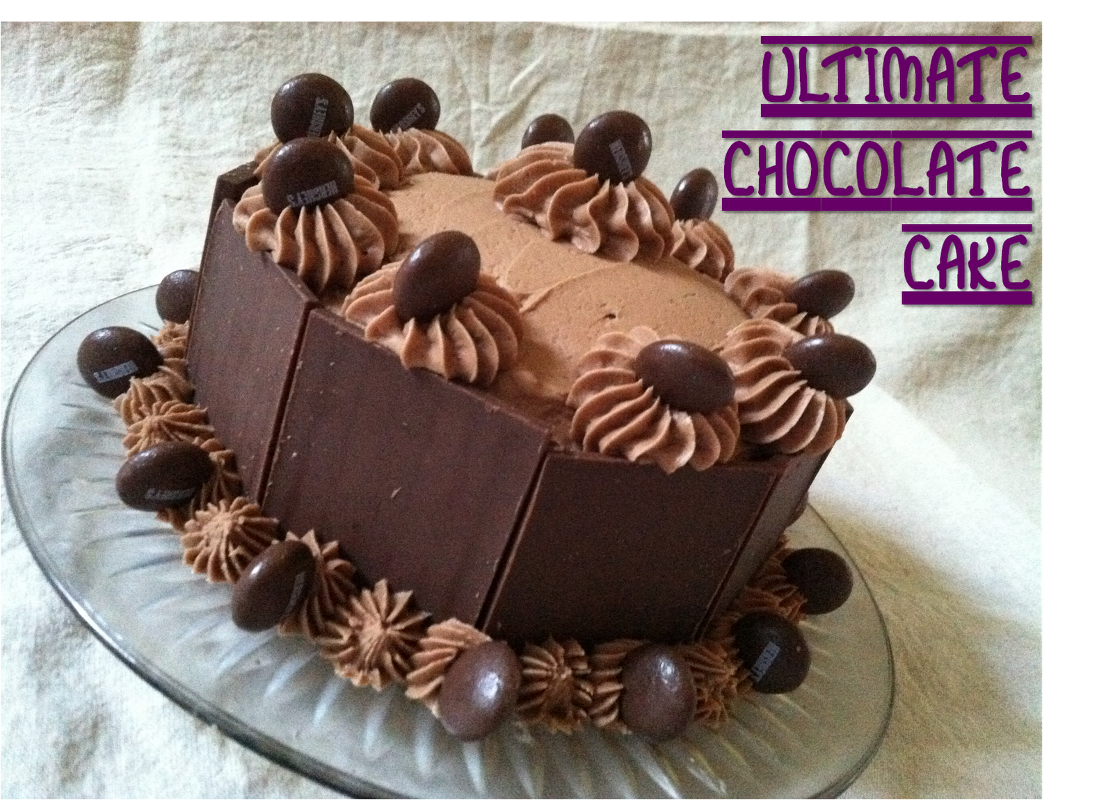 Julie Vision In The Kitchen Ultimate Chocolate Cake Decorating Tutorial