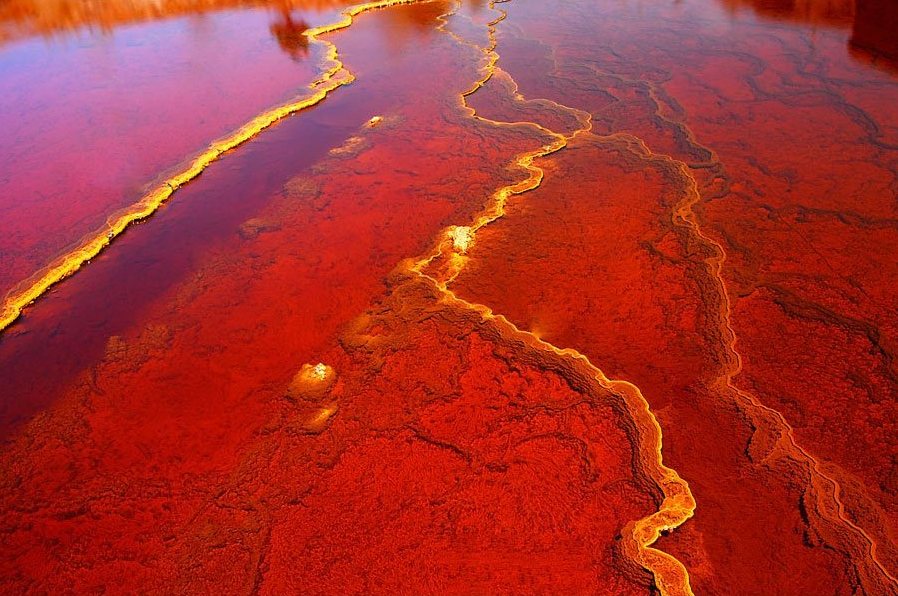 The Rio Tinto or Rusty River | New Stylish Wallpaper