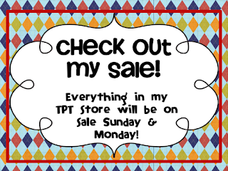 Stuff and Things: TpT SALE!