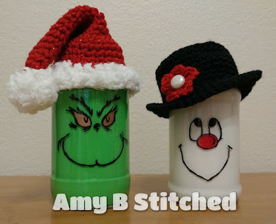 HOLIDAY JAR TOPPER CROCHET PATTERNS free