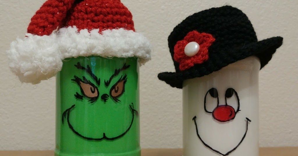HOLIDAY JAR TOPPER CROCHET PATTERNS free