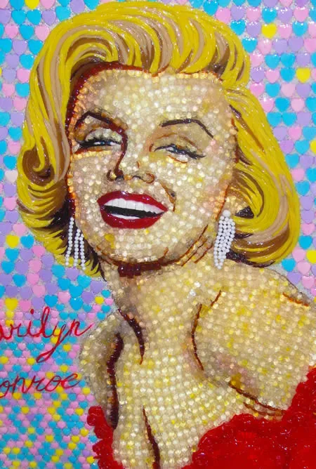 Celebrity Candy Portraits : Made Out of Sweet Candy | Most Unbelievable ...