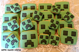 Home Sweet Cookie: Minecraft cookies!