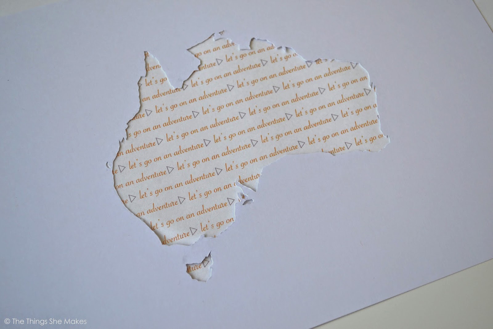 Paper Cut Map Art | The Things She Makes