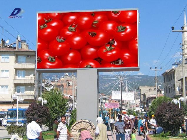 Dicolor Led Display: DICOLOR LED Screen project in Turkey