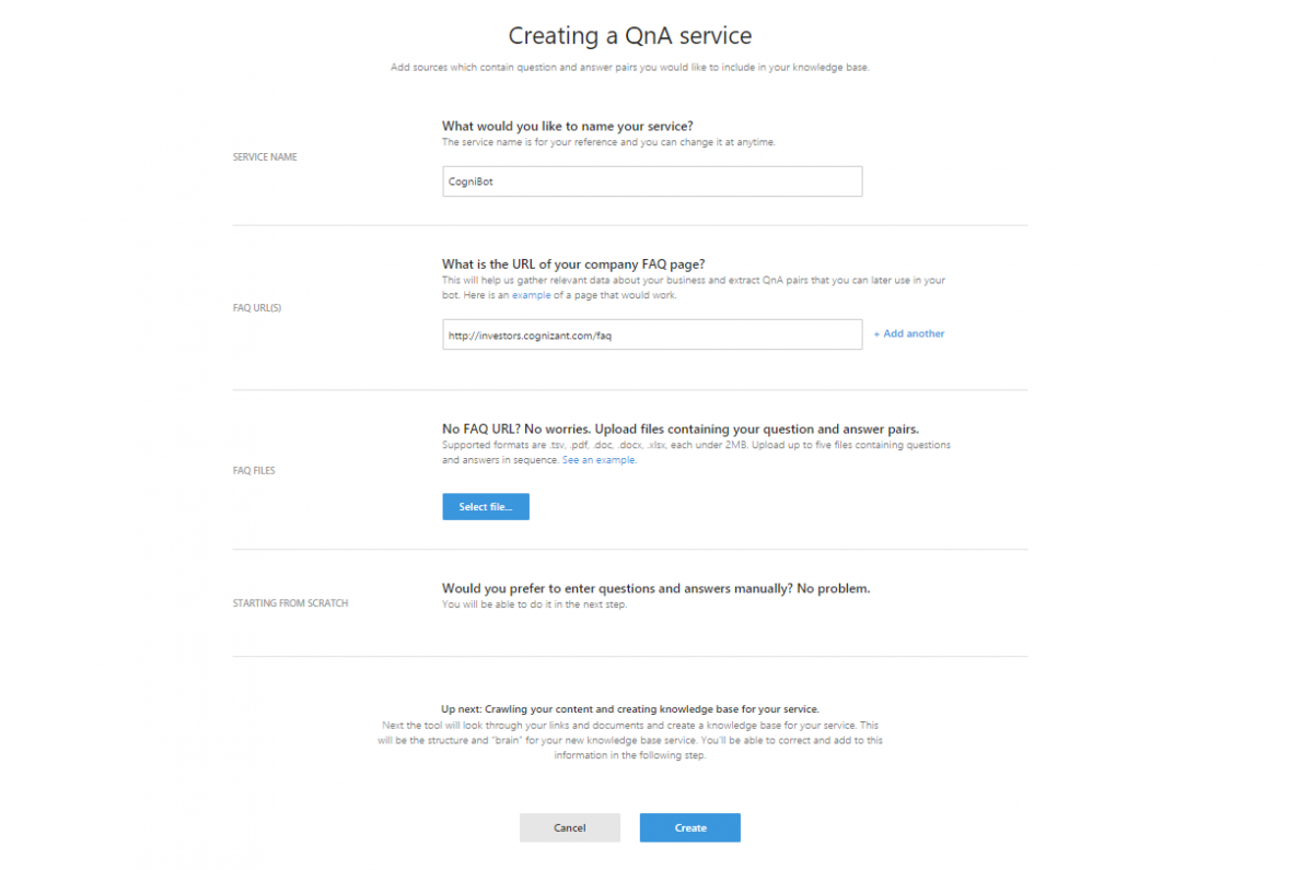 Building A Chat Bot Using Microsoft Qna Maker 3079