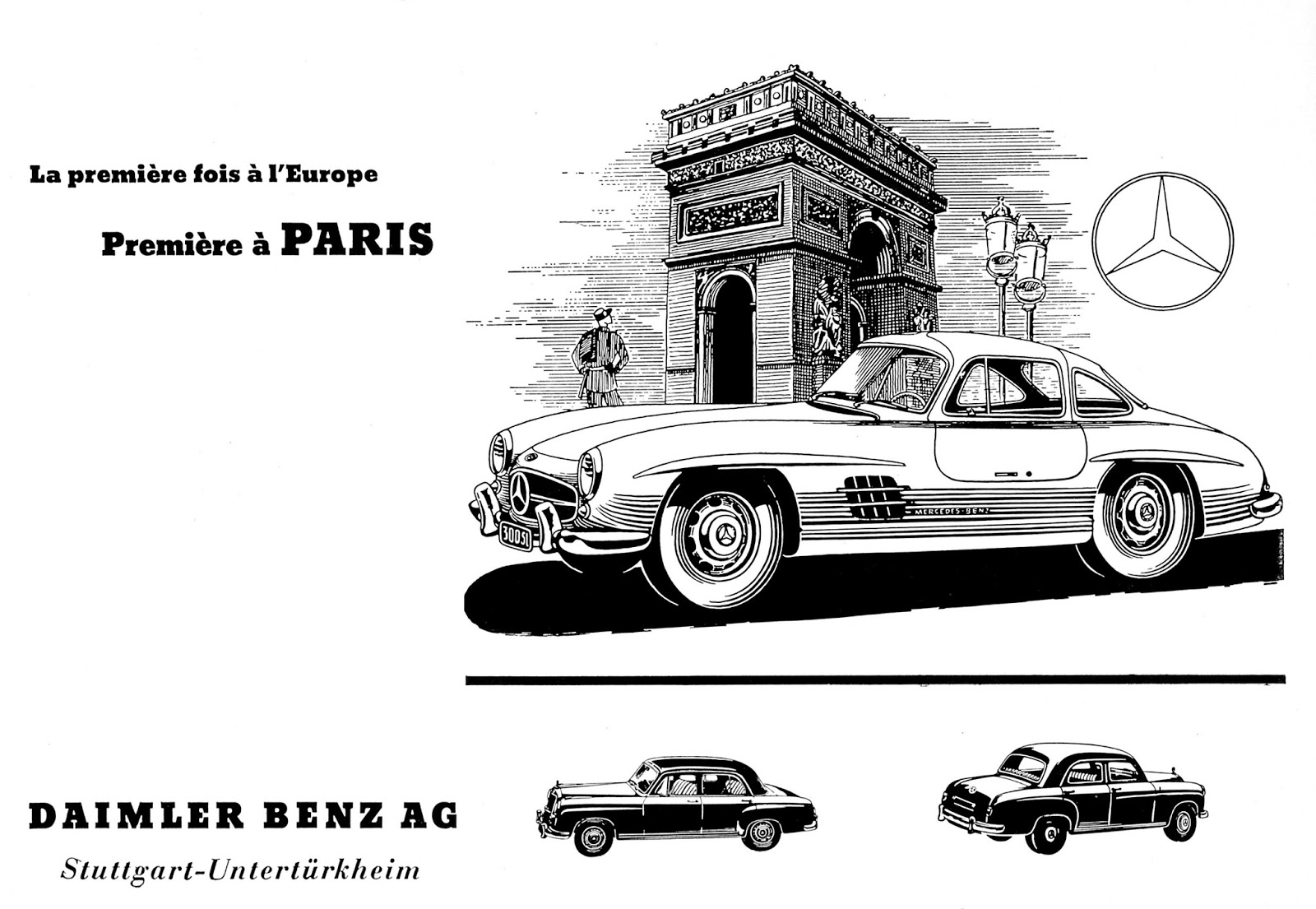 The Automobile and American Life: Mercedes-Benz 300 SL Photographs ...