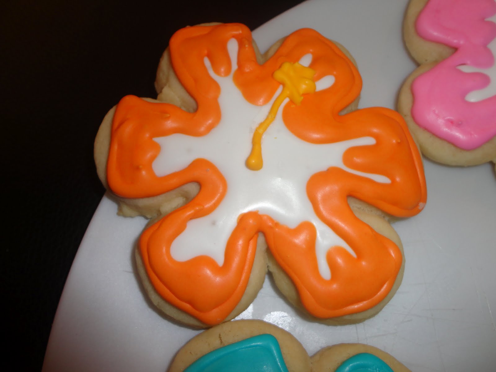 Sarah's Recipe Book: Hibiscus Cookies