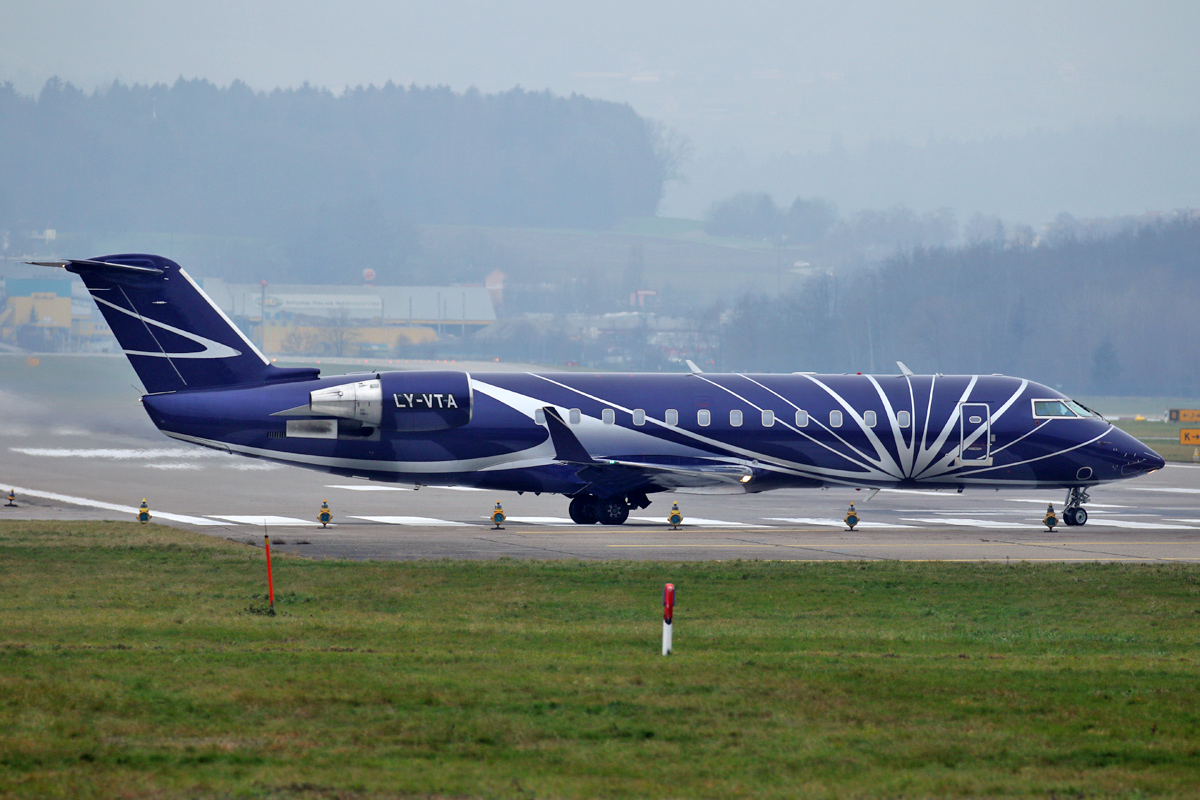 Eastwings: CRJ-200LR * KlasJet * LY-VTA