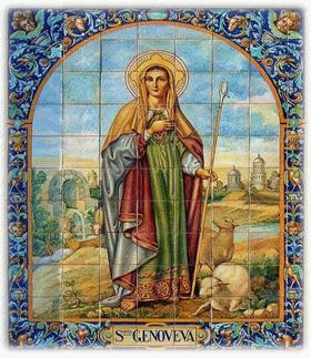Orações de Minha Mãe: 168) SANTA GENOVEVA