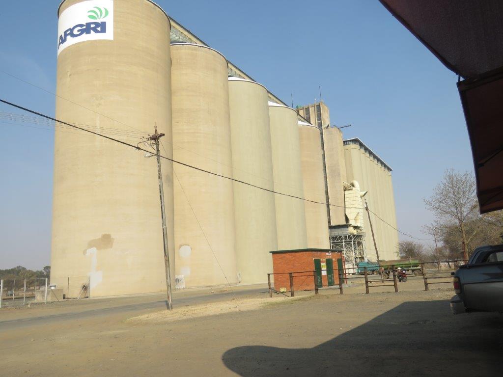 memorable meanders: Silos against the blue sky