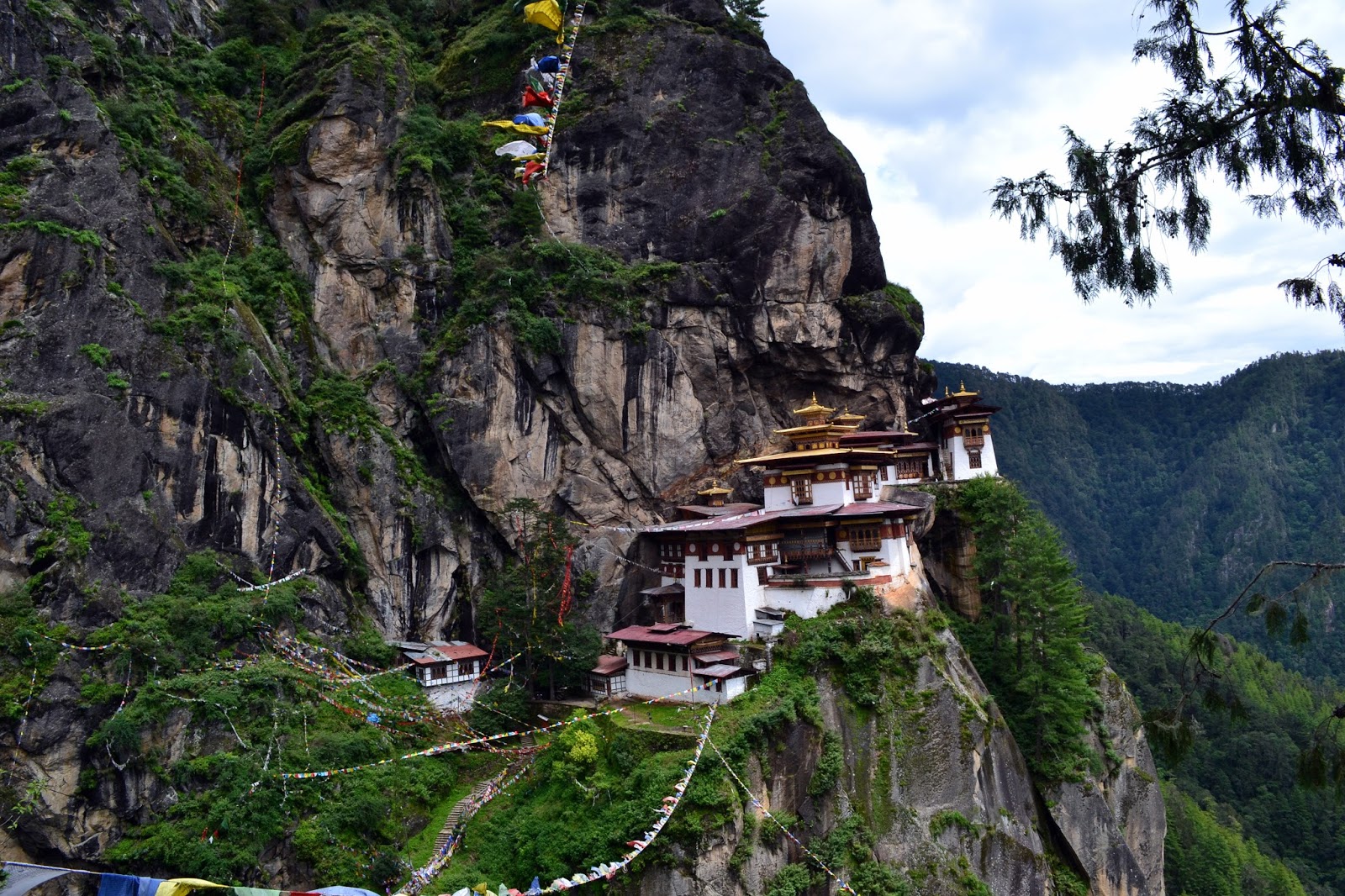 The Americans WILL come: Tiger's nest (Taktsang ) monastery