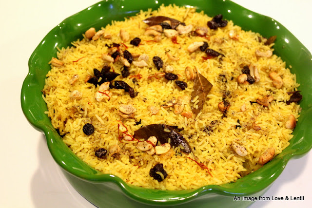 Love & Lentil: Vegetable Biryani