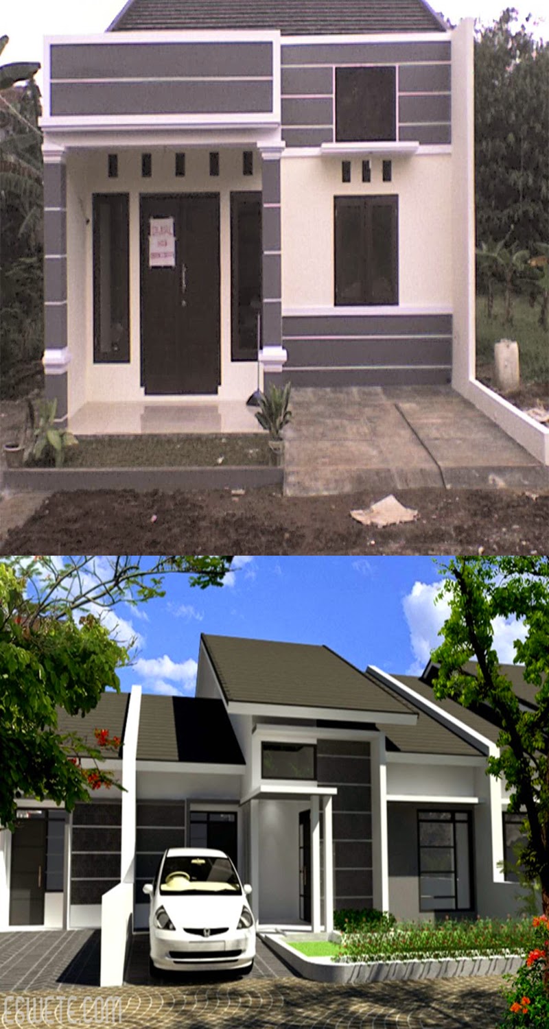 Contoh Gambar rumah minimalis sederhana type 54 | Desain Rumah ...