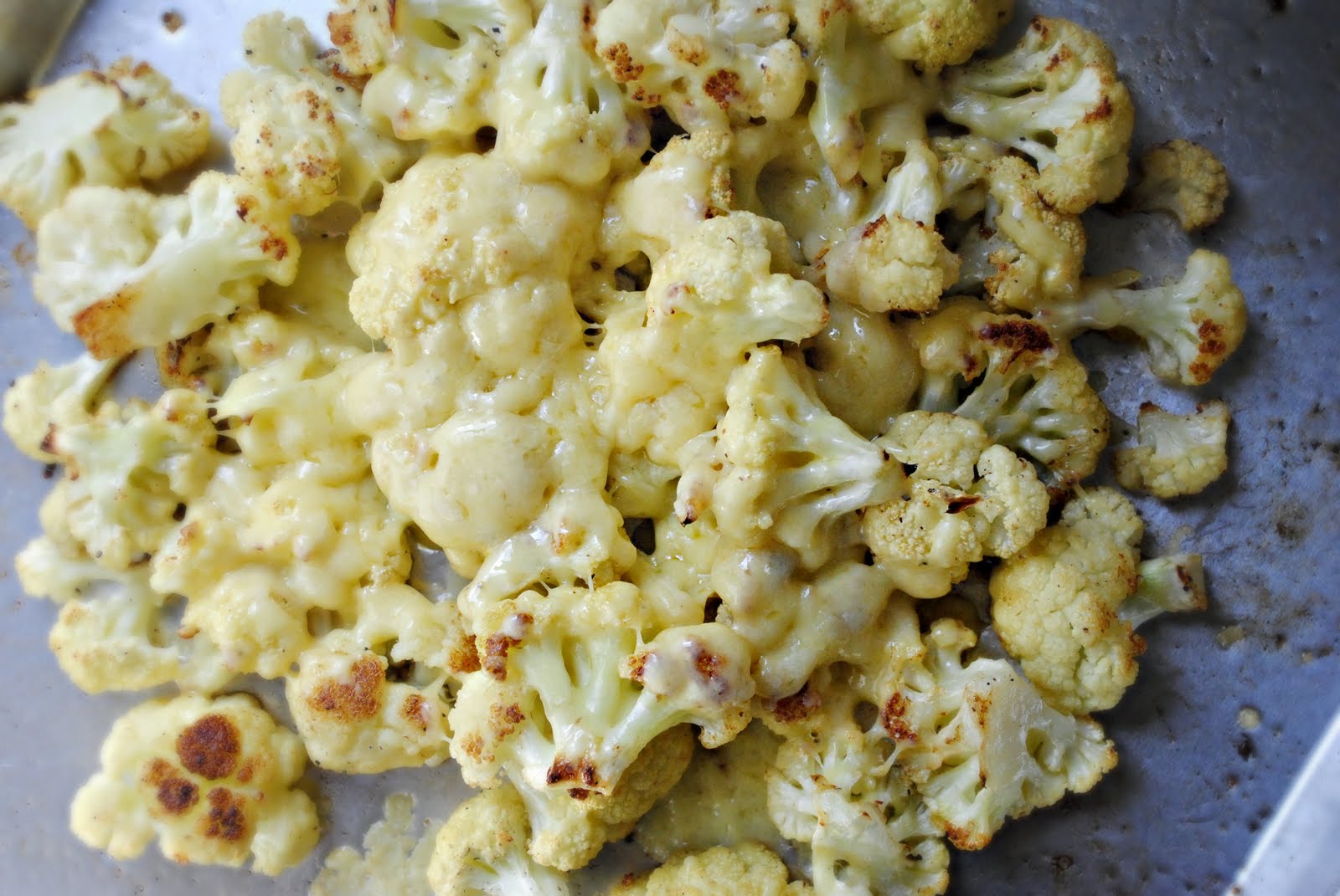 Roasted Cheddar Cauliflower - Simply Scratch