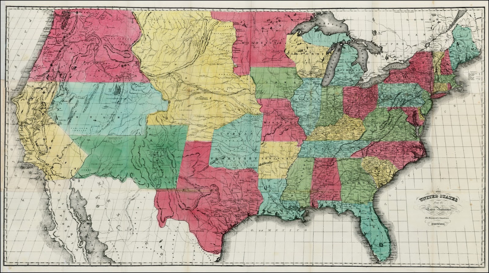Antique Prints Blog: The origins of the Nebraska Territory