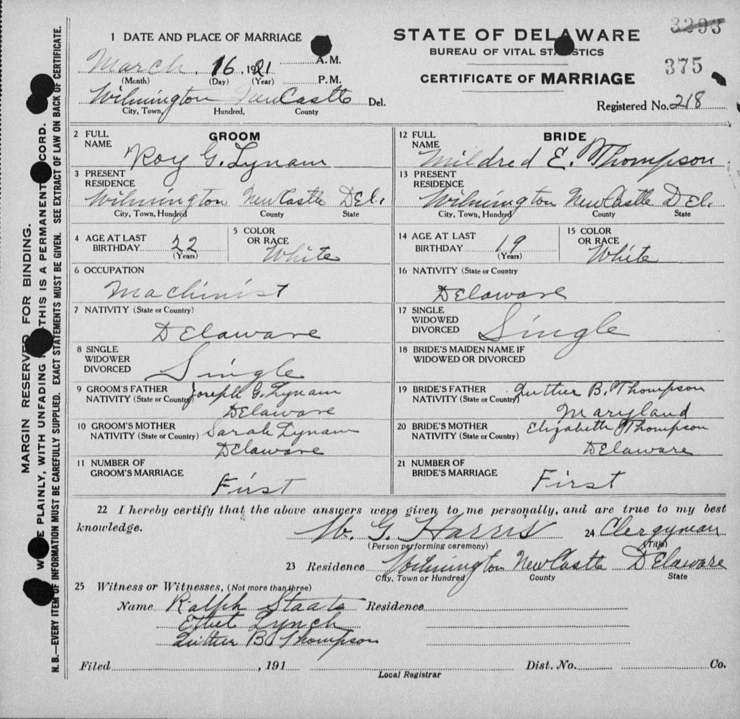 Southern Legacy: Roy Gilpin Lynam (1899-1986)